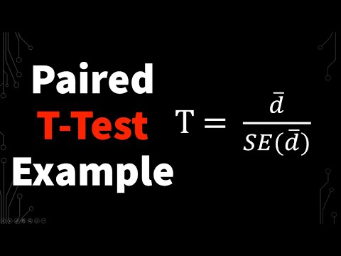 Paired Sample T Test Example in Scientific Research